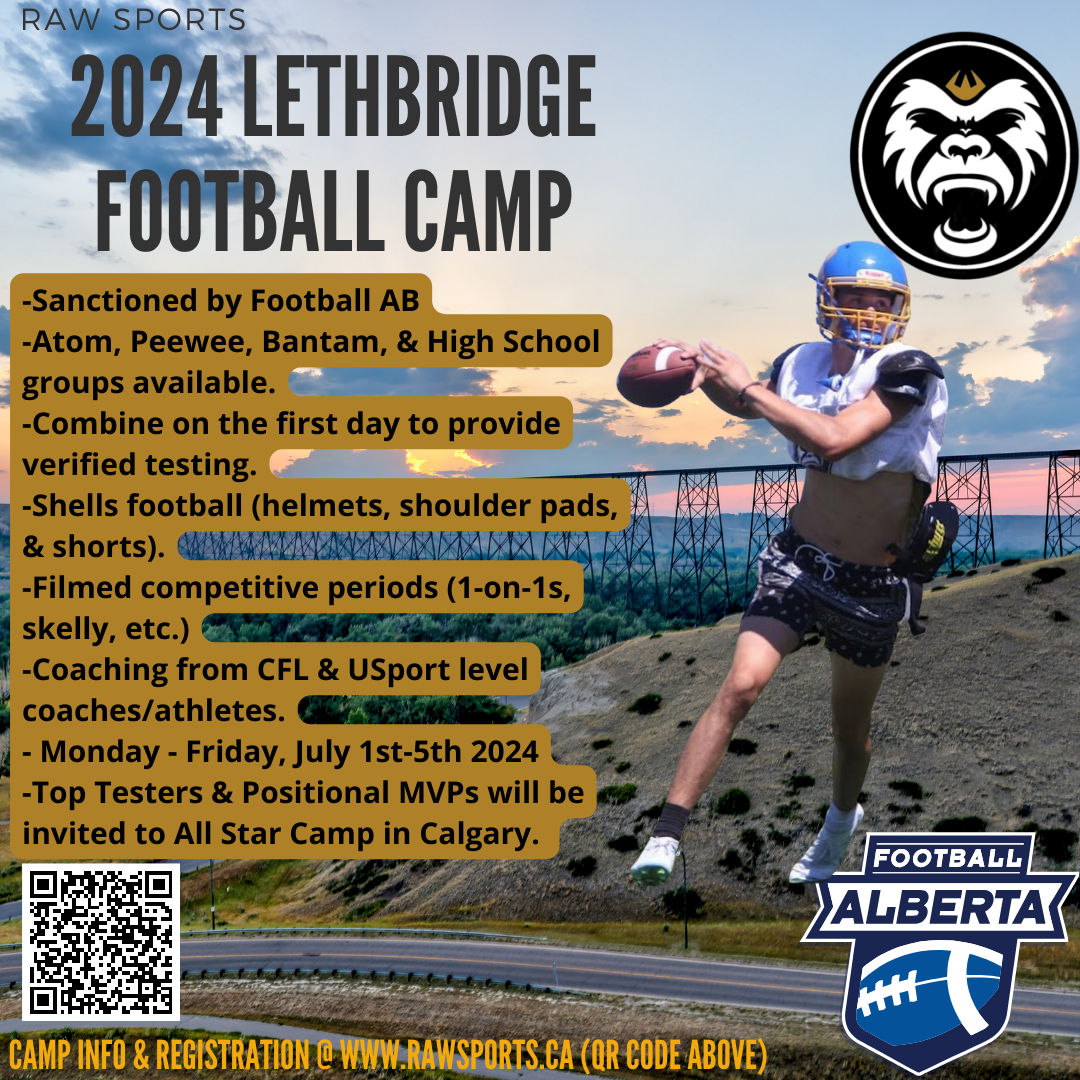 RAW Lethbridge Summer Camp - Lethbridge Minor Football Association